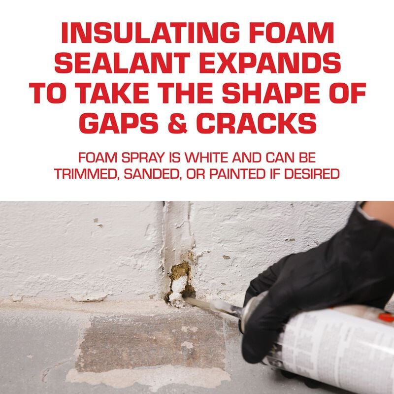 Tomcat Rodent Block Expanding Foam Barrier Tomcat
